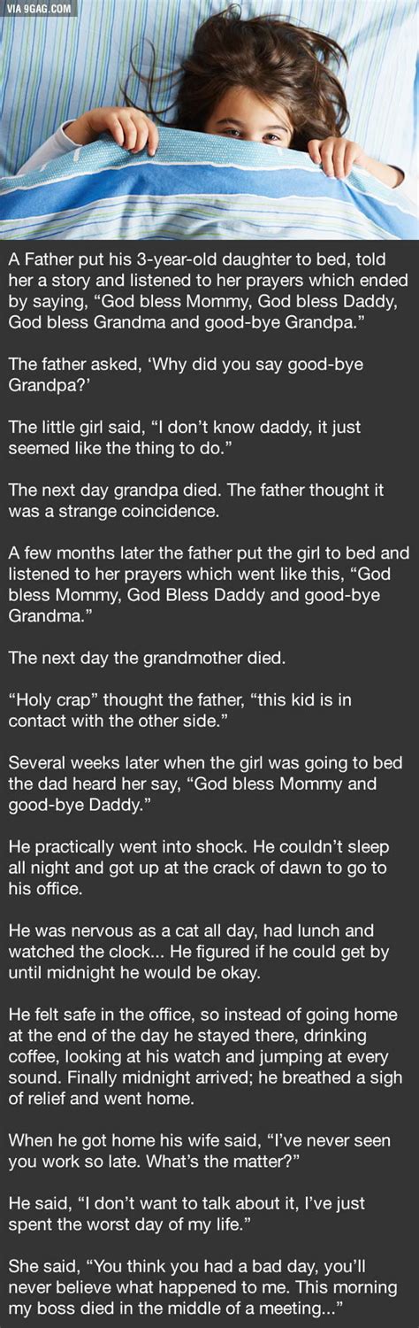 A Father Put His Year Old Daughter To Bed Gag