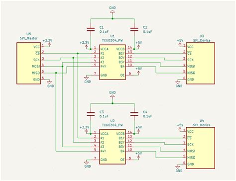 Txu0304 Clarification On The Spi Pins Logic Forum Logic Ti E2e Support Forums