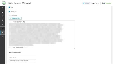 cisco secure workload user guide saas release 3 8 settings [cisco