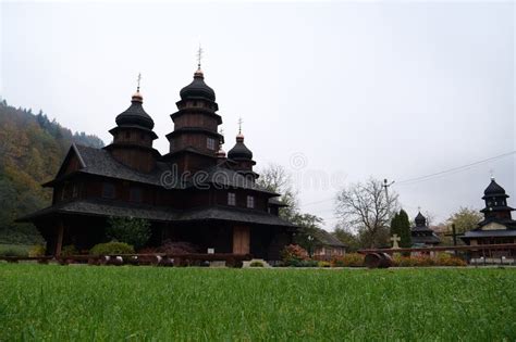 Church Of Holy Prophet Ilya In Yaremche Western Ukraine Carpathians