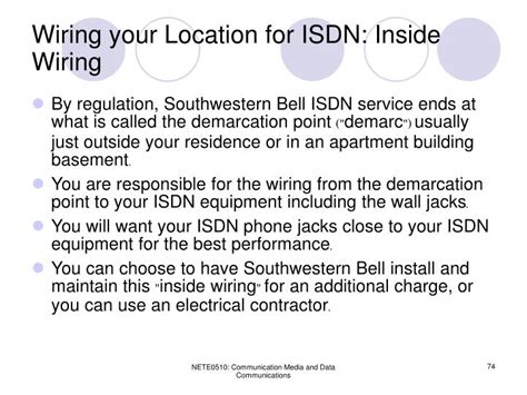 PPT NETE0510 ISDN PowerPoint Presentation ID 1811047