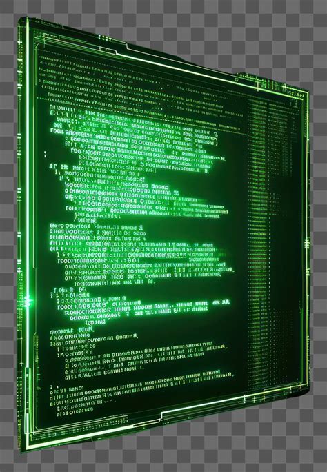 Png Coding Screen Green Square Premium Png Rawpixel