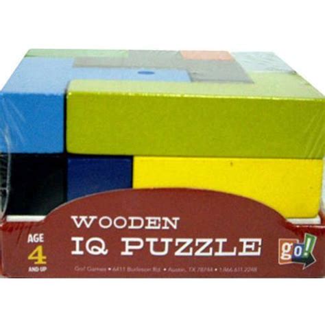 Wooden IQ Puzzle | Puzzle, Wooden, Brain games