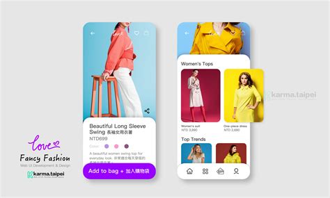Fancy Fashion Ui Design