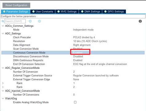 【stm32学习笔记】adc用法总结：轮询模式、dma模式、扫描模式以及连续转换模式stm32 Cubemax Adc用法 Csdn博客