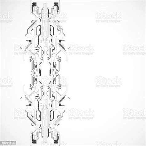 벡터 일러스트 레이 션 첨단 디지털 기술 및 엔지니어링 주제 0명에 대한 스톡 벡터 아트 및 기타 이미지 0명 Cpu 개념 Istock