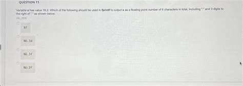 solved varlable x has value 16 2 which of the following