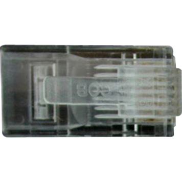 Startech Com Cat E Rj Stranded Modular Plug Connector Pkg Rj Male Crj Pk Novatech