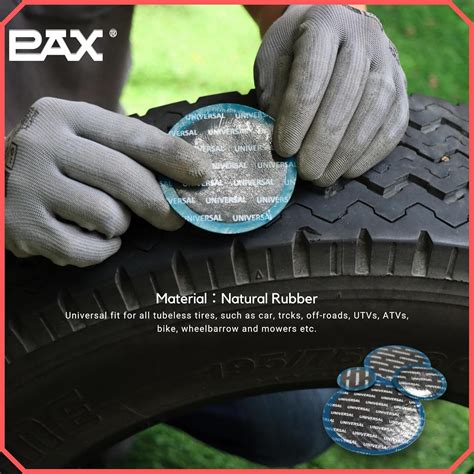 Buy Pax 30 Pcs 42mm Round Universal Tire And Tube Patch Repair Kits