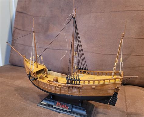 Santa Maria Pinta And Nina By Doug Mckenzie Finished Heller 175