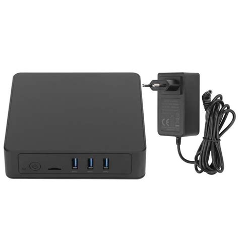 Ej Life Mini Ordinateur Mini Pc 4 Cœurs 4 Fils 8 Go 256 G 4k 60 Hz Dp Micro Ordinateur De Jeu