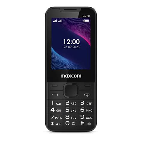 Мобильный телефон Maxcom Mm248 4g Black Maxcom по цене 699 00 лей в Молдове и в Кишиневе