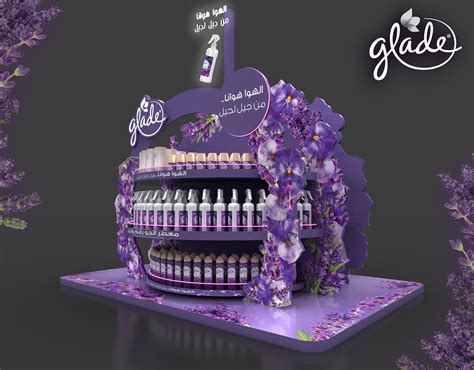 Glade Floor Display With Hologram On Behance