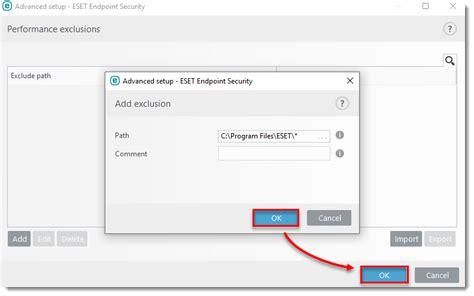 Kb6985 Exclude Files Or Folders From Real Time Scanning On An