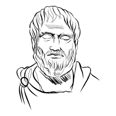 Greek Black White Philosopher Stock Illustrations 156 Greek Black