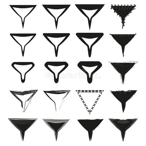 Filter Funnel Symbol Stock Illustrations 8150 Filter Funnel Symbol