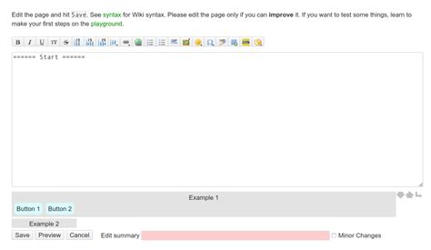 Plugin Textmodule DokuWiki