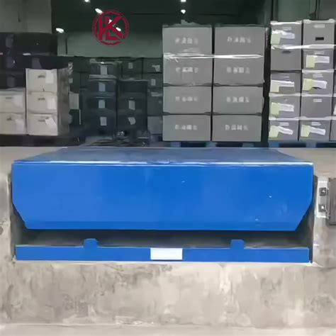 fixed loading bridge forklift container loading and unloading platform
