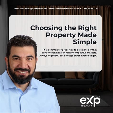 richard van over on linkedin choosing the right property doesn t have