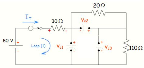 Determine The Capacitor Voltages And The Source Current For Quizlet