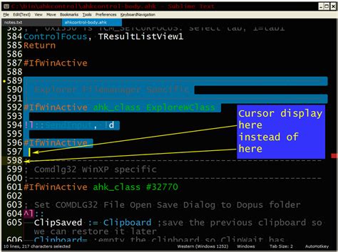 cursor caret should show at the end of n newline instead of on next