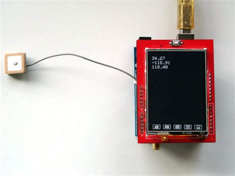Arduino Uno And Visuino Gps Location Display With Gps And Tft