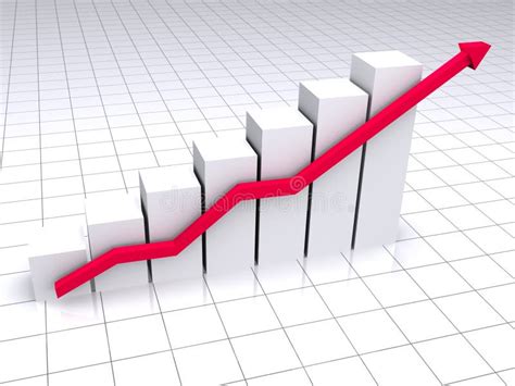 Colored Bar Graph Stock Illustration Illustration Of Growth