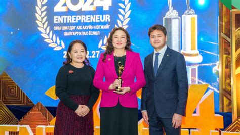 ХААН Банк “Энтрепренер 2024” өөс алтан Меркури гранпри шагнал хүртлээ