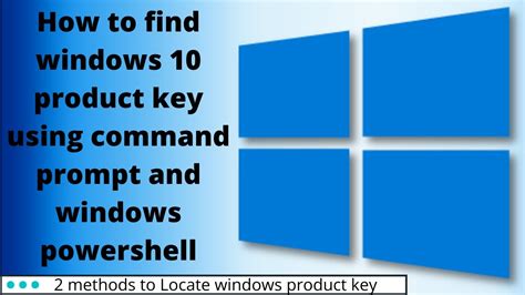 Solved How To Find Windows 10 Product Key Windows 10 Product Key