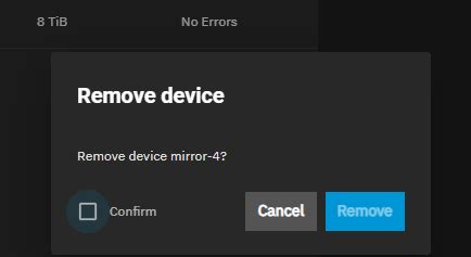 Adding And Remove Mirrored Vdev In Scale TrueNAS Community