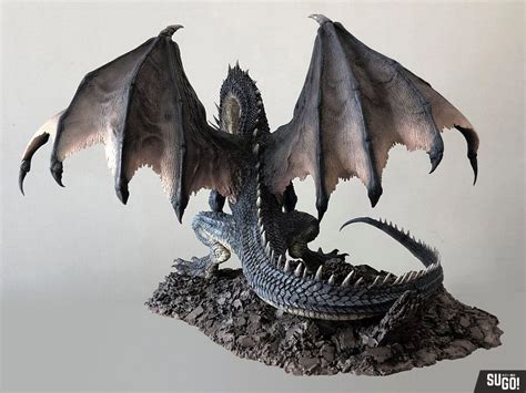 Capcom Monster Hunter Capcom Figure Builder Creators Model Fatalis 42cm Sugo Toys Action