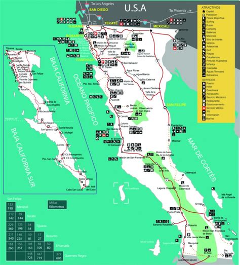 Valle De Guadalupe Map