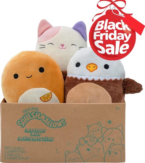 Squishmallows 8 Plush Mystery Bundle Three Pack Characters And Styl