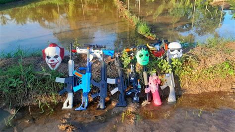 Keren Mengumpulkan Tembak Tembakan Ak101 M16 M14 M4karabin Dragon