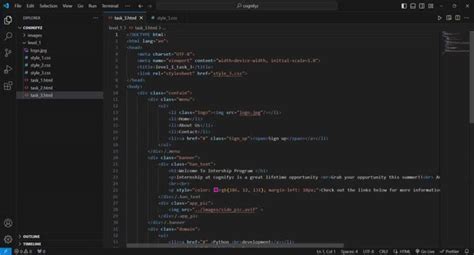 cognifyz conifyztechnologies cognifyztech internship task… sravya