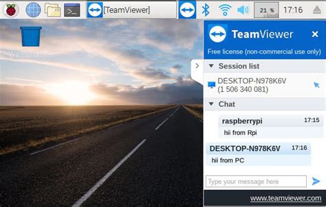 how to quickly setup teamviewer on raspberry pi