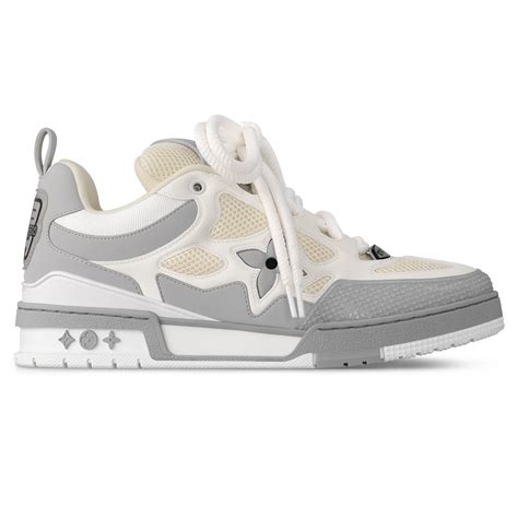 Louis Vuitton Lv Skate Monogram Trainer Light Grey Sneaker And 1acqpc