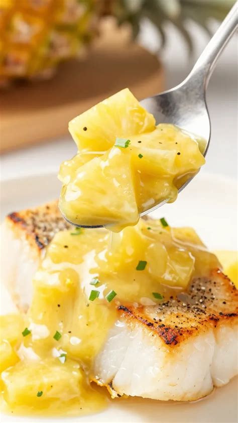Sunny Pineapple Sauce For Fish Wins Tonight