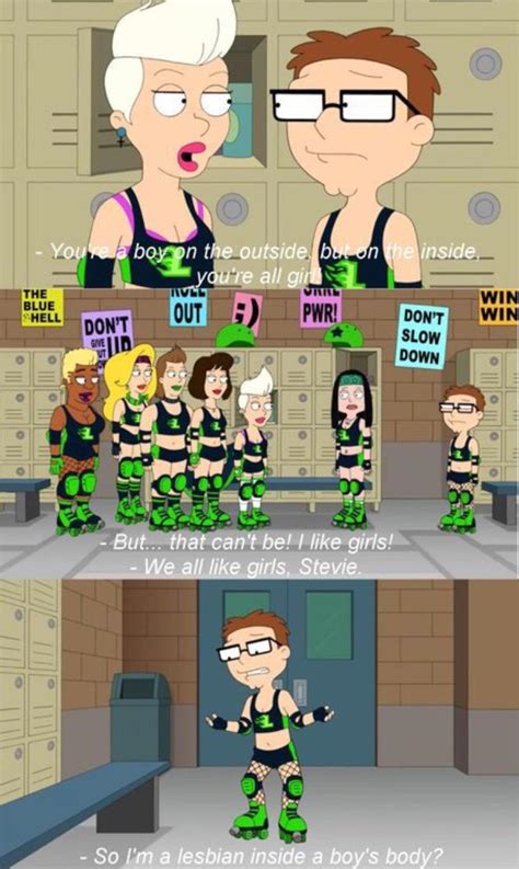 American Dad Hitting The Mark R Trans Sapphic