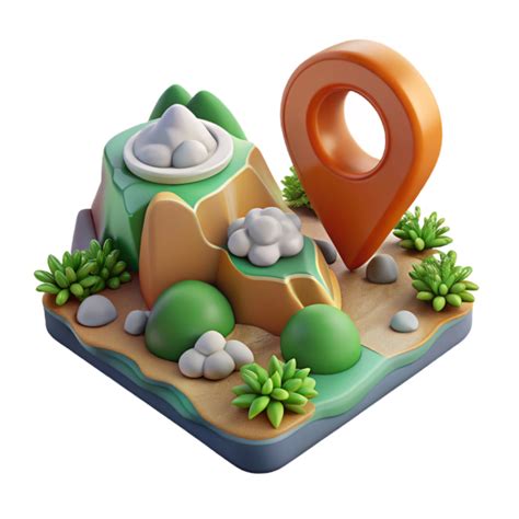 Serene Classic Digital Ecosystem Mapping Isolated Geographic Data Authentic 58016259 Png