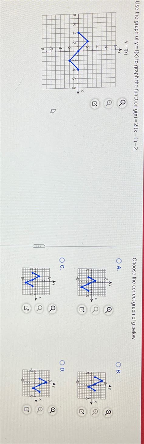 solved use the graph of y f x ﻿to graph the function