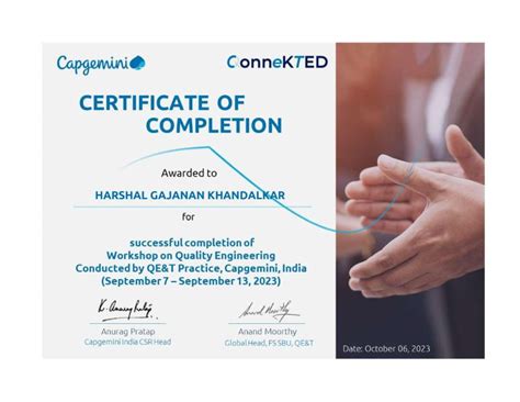 Harshal Khandalkar On Linkedin Workshop Softwaretesting Engineer