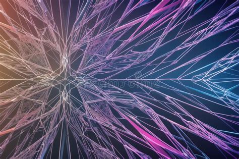 Vibrant And Surreal Network Connections Ai Generated Stock Illustration Illustration Of Datum