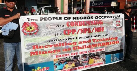 Negrenses Hold Indignation Rallies To Condemn Cpp Npa Atrocities