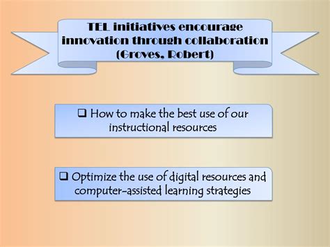 Ppt Technology Enhanced Learning Tel An Approach To E Learning