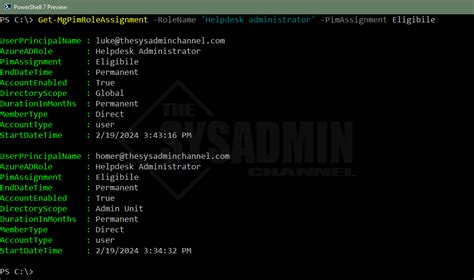 Get Entra Id Pim Role Assignment Using Graph Api