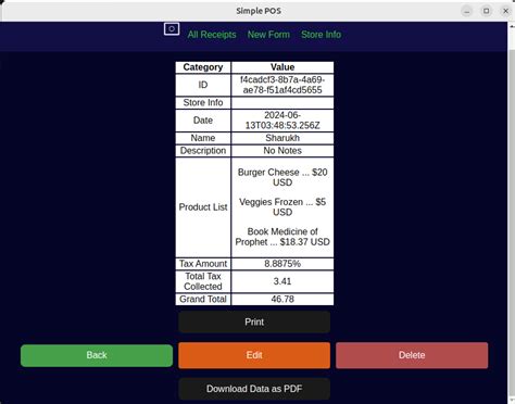 Install Simple Pos On Linux Snap Store