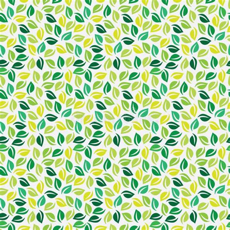 Leaf Seamless Background Stock Illustration Illustration Of Abstract