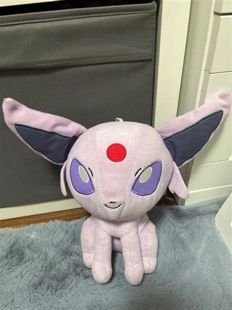 Espeon Pokemon Plushie Hobbies Toys Toys Games On Carousell