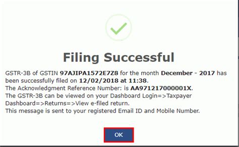 GSTR3B File Nil Return